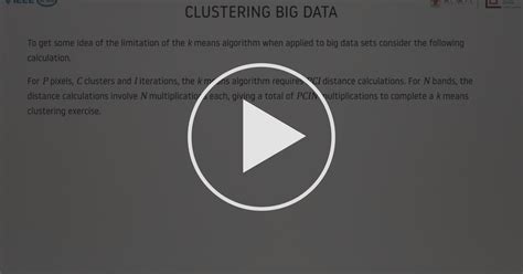 Module 2 Lecture 22 Clustering Big Data Week 10 Lectures And Quiz