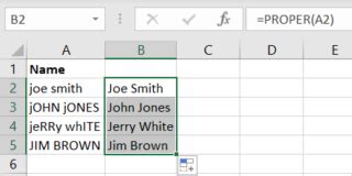 How To Change Text Case In Excel