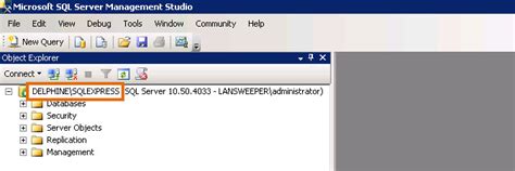 Configure Sql Server Instance To Host Lansweeper