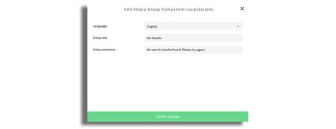 Empty State Alert Applicaster Docs