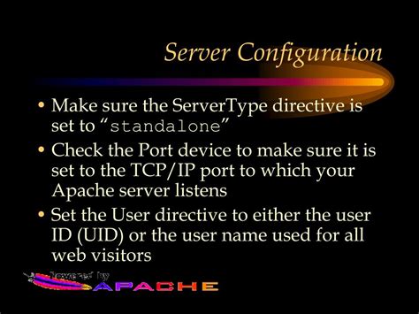 PPT APACHE WEB SERVER PowerPoint Presentation Free Download ID