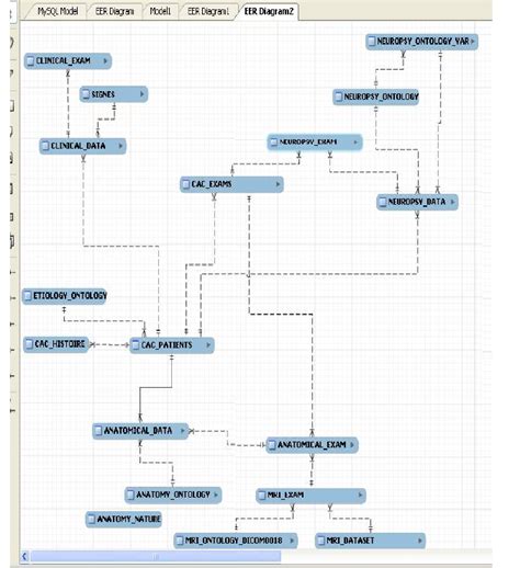 Schéma Relationnel De La Base De Données C A C Download Scientific Diagram