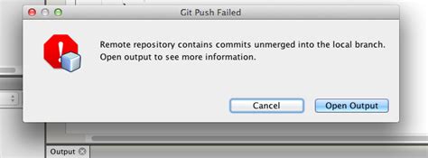 java netbeans 8 0 1 remote repository contains commits unmerged