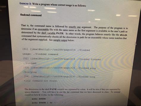 solved need help writing a simple unix program question