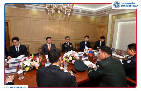 “БҮГД НАЙРАМДАХ СОЛОНГОС УЛСЫН ТЭГҮ ХОТЫН ЦАГДААГИЙН ГАЗАРТАЙ ХАМТРАН АЖИЛЛАХ САНАМЖ БИЧИГ