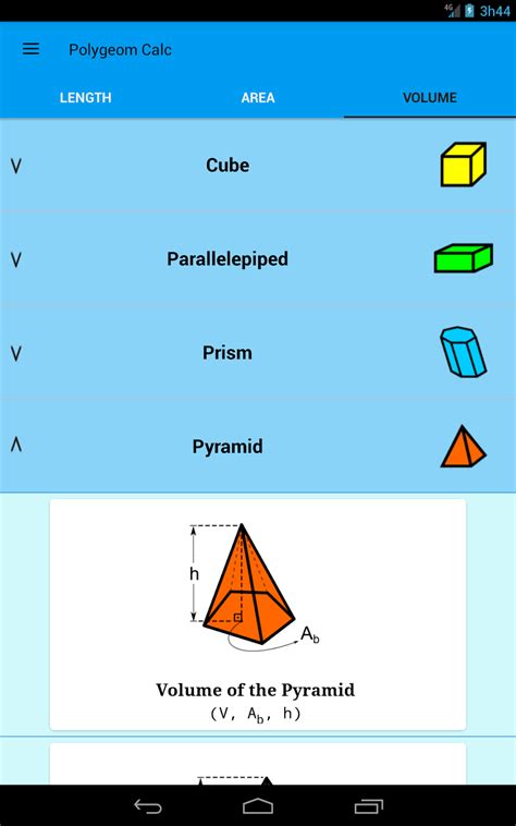 Geometry Formulas Polygeom APK Para Android Descargar