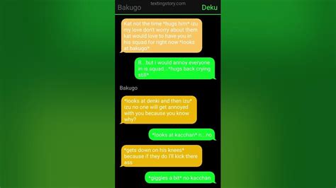 Ignore Deku Prank Gone Wrong Monoma X Deku Anime Mha Textingstory