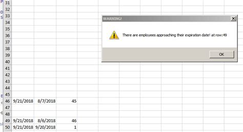 Vba Create A Single Pop Up Message Box From The Worksheetcalculate Sub Stack Overflow