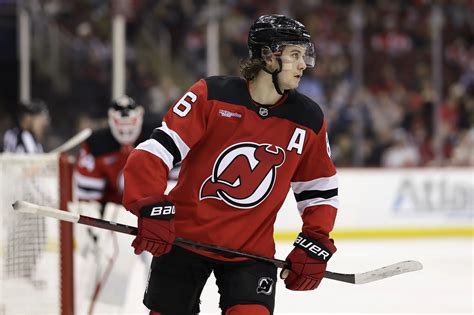 Herculean Jack Hughes Effort Cant Buoy Devils Past Stars