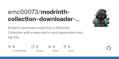 Github Emc00073modrinth Collection Downloader Easily Accessible