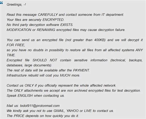 How To Remove RansomExx Ransomware CompuTips