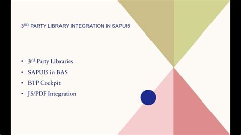 Mallikarjuna B On Linkedin Integrating 3rd Party Libraries In Sapui5