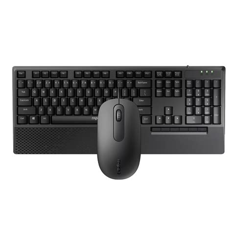 Rapoo Keyboard Combo Nx2000 Spill Resistant Keyboard And Mouse Desig