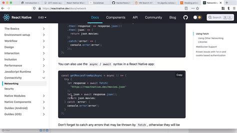 building a react native news app part 4 fetching data using a hacker