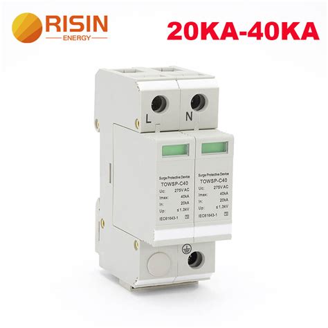 Free Shipping Ac Single Phase Surge Protector Solar Surge Protective Device Lazada Ph