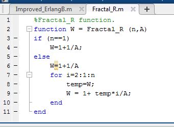 Source Code Of The Equation In A Matlab Implementation In Download Scientific Diagram