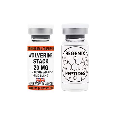 Wolverine Stack 20mg Tb 500 10mg Bpc 157 10mg Blend Regenix