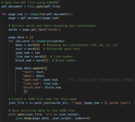 Running Model On Pdfs And Generating Tokens For Wordsjson From Pdf