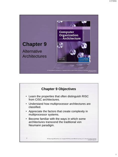 Pdf Chapter 9 · •the Difference Between Cisc And Risc Becomes In