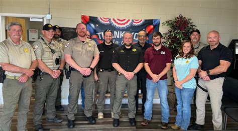 Sheriff Shepherd And Some Tate County Sheriffs Office