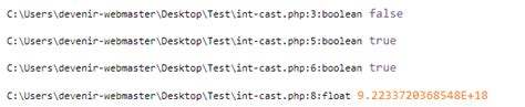 Les Entiers En Php