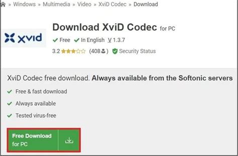 Download Xvid Video Codec 2023 Latest Version