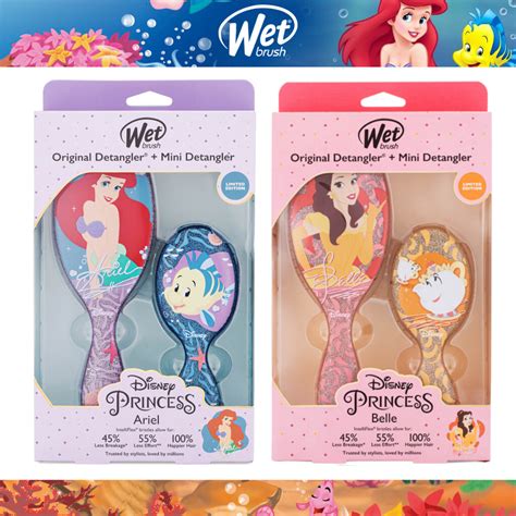 The Wet Brush Disney Princess Kit Anti Tangle Comb Shopee Philippines
