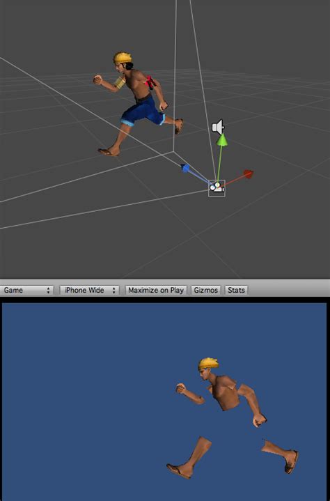 Some Parts Of The Model Disappeared Unity Engine Unity Discussions