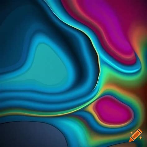 Colorful Abstract Heightmap On Craiyon