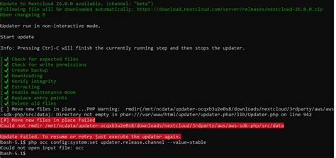 How To Update To Nextcloud Now Nextcloud All In One Discussion GitHub