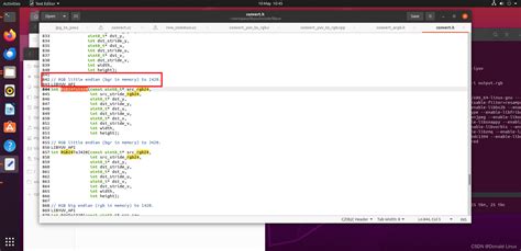 2024 05 10 Ubuntu上面使用libyuv，用于转换、缩放、旋转和其他操作yuv图像数据，测试实例使用i420torgb24