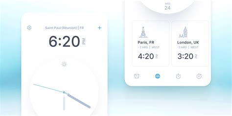 Clock App Redesign On Behance Clock App Redesign On Behance