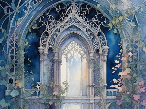 Premium Ai Image Quantum Enigma The Gothic Computing Realm