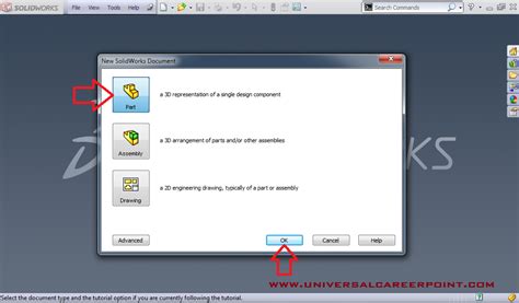 Solidworks Basic Training Tutorial Sketching Lines Universal Career Point