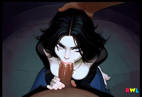 Rule 34 Ai Generated Black Hair Black Shirt Blowjob Breasts Cleavage