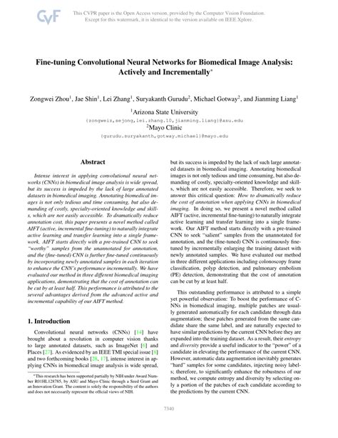 Pdf Fine Tuning Convolutional Neural Networks For Biomedical Image Analysis Actively And