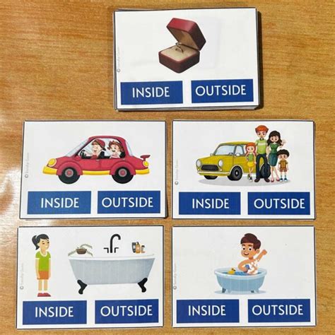 Inside Outside Spatial Concept Resource For Teacher