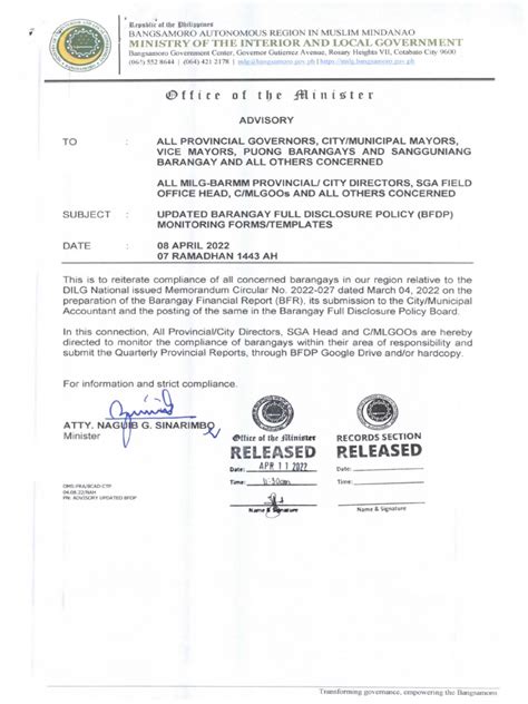 Bfdp Monitoring Form Pdf