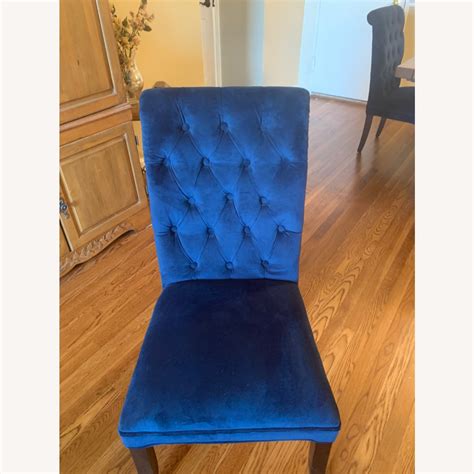Pier 1 Imports Blue Dining Chairs Aptdeco