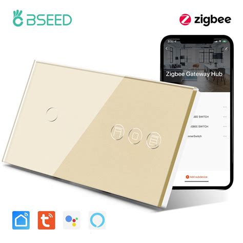 Bseed Zigbee Light Switch With Shutter Switch Bseedswitch