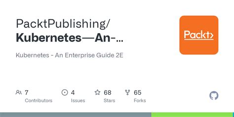 GitHub PacktPublishing Kubernetes An Enterprise Guide 2E Kubernetes An Enterprise Guide 2E