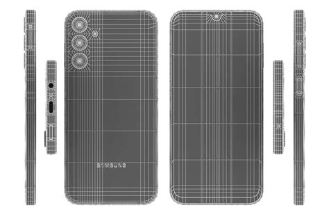 Samsung Galaxy M15 Gray 3d Model By Rever Art