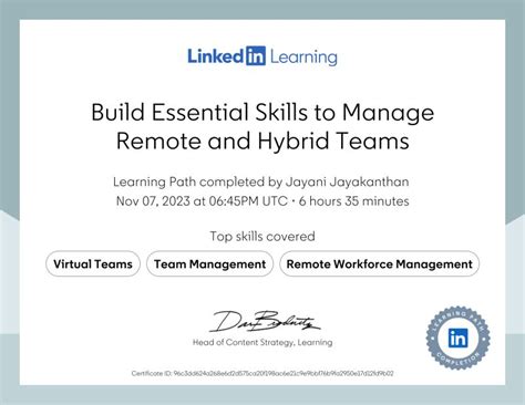 Learn How To Manage Remote And Hybrid Teams Jayani Jayakanthan Posted On The Topic Linkedin