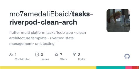Github Mo7amedaliebaidtasks Riverpod Clean Arch Flutter Tasks App