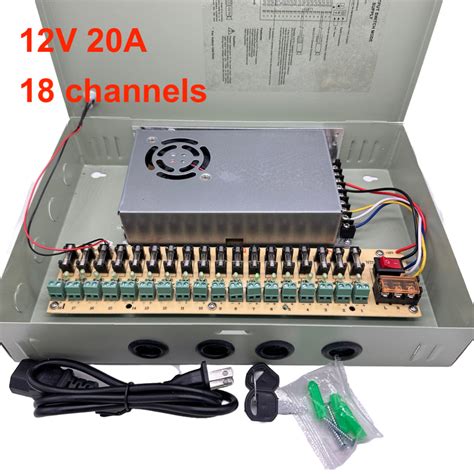 12v 5a10a20a30a Fused Centralized Distributed Power Supply Power