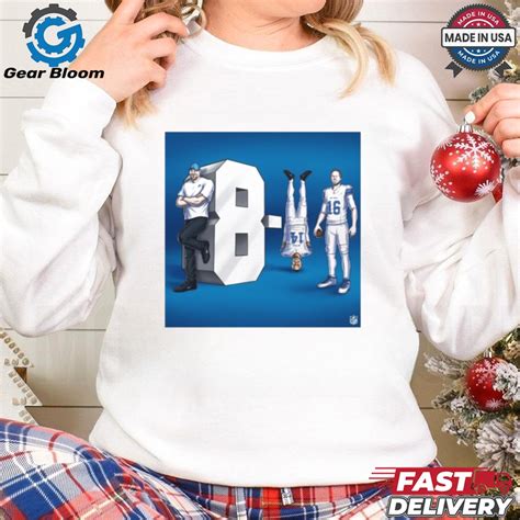 Nfl Detroit Lions Are 8 1 Houston Texas Amon Ra St Brown Headstand Celly Poster T Shirt