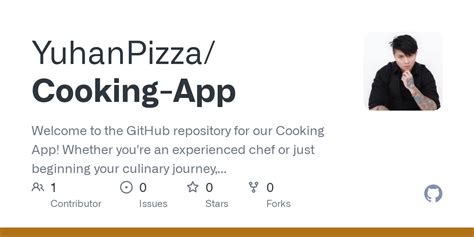 Github Yuhanpizza Cooking App Welcome To The Github Repository For Our Cooking App Whether