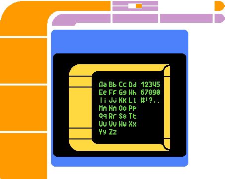 Three Babe Bitmap Fonts OpenGameArt Org