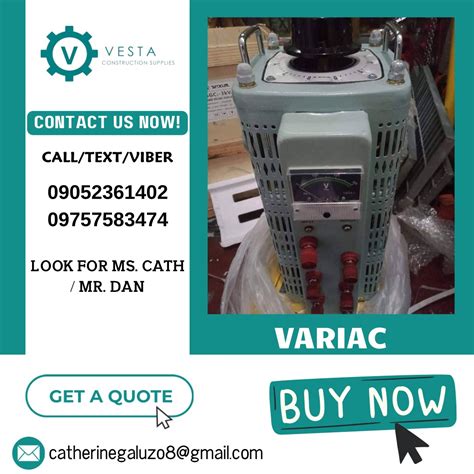 Variac Commercial Industrial Construction Tools Equipment On Carousell