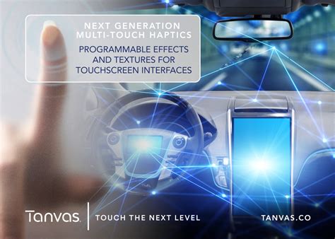 Multi Touch Display Offers Programmable Textures And Haptics